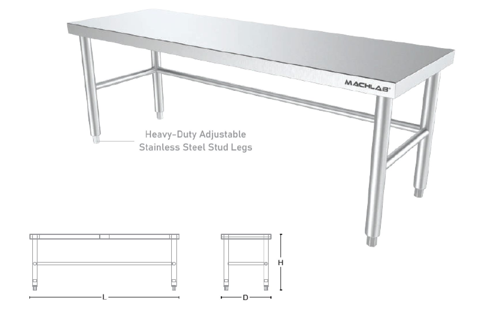 Cross-over Bench | Laboratory Furniture Manufacturer | Industrial ESD ...