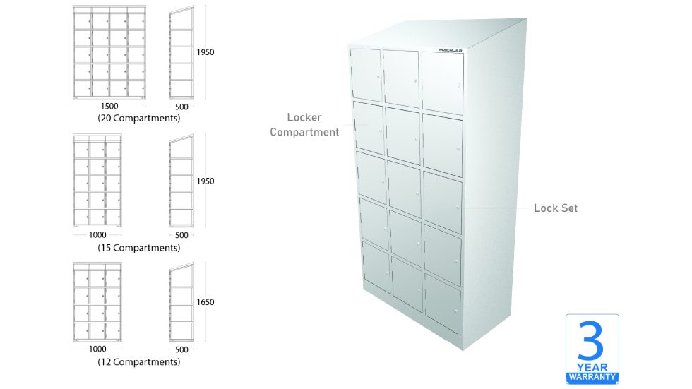 Compartment Locker Cabinet | Laboratory Furniture Manufacturer ...