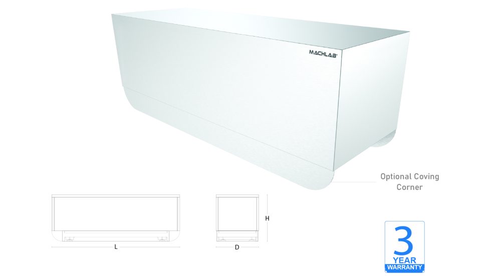 Cross-over Bench Without Compartments - Laboratory Furniture ...