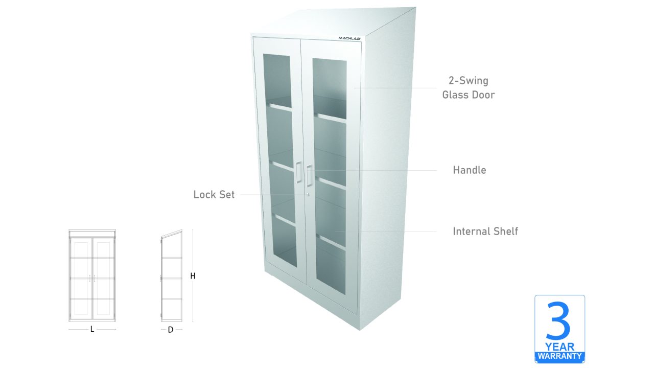 Glassdoor Storage Cabinet | Laboratory Furniture Manufacturer ...